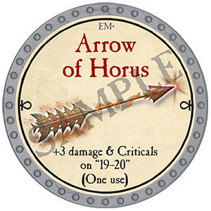 Arrow of Horus - 2024 (Platinum) – Trent Tokens