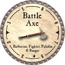 Battle Axe - 2007 (Platinum) - C17 – Trent Tokens