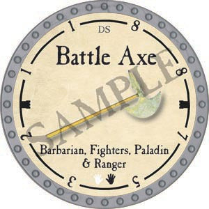 Battle Axe - 2020 (Platinum) - C17 – Trent Tokens