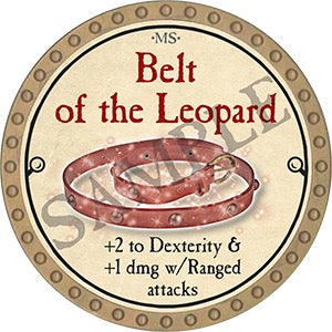 Belt of the Leopard - 2023 (Gold) - C97 – Trent Tokens