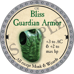 Bliss Guardian Armor - 2018 (Platinum) - UC – Trent Tokens