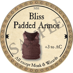 Bliss Padded Armor - 2018 (Gold) - C – Trent Tokens