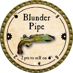 Blunder Pipe - 2013 (Gold) - C – Trent Tokens