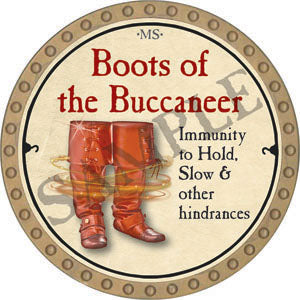 Boots of the Buccaneer - 2022 (Gold) - C26 – Trent Tokens