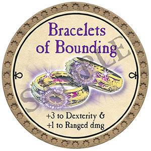 Bracelets of Bounding - 2024 (Gold) – Trent Tokens