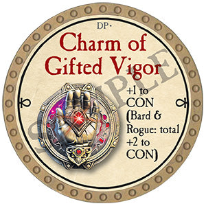 Charm of Gifted Vigor - 2024 (Gold) - R – Trent Tokens