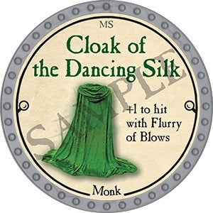 Cloak of the Dancing Silk - 2023 (Platinum) – Trent Tokens