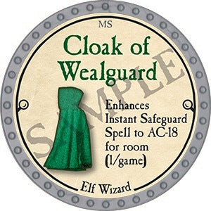 Cloak of Wealguard - 2023 (Platinum) – Trent Tokens