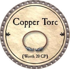 Copper Torc - 2009 (Platinum) - C37 – Trent Tokens
