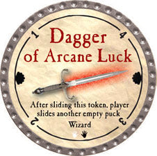 Dagger of Arcane Luck - 2011 (Platinum) – Trent Tokens