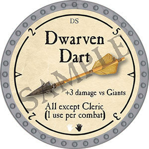 Dwarven Dart - 2021 (Platinum) - C17 – Trent Tokens