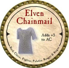 Elven Chainmail - 2007 (Gold) - C17 – Trent Tokens