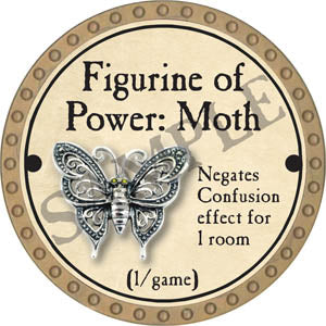 Figurine of Power: Moth - 2017 (Gold) – Trent Tokens