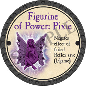 Figurine of Power: Pixie - 2017 (Onyx) - UR – Trent Tokens