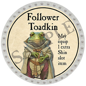 Follower Toadkin - 2024 (Light Gray) – Trent Tokens