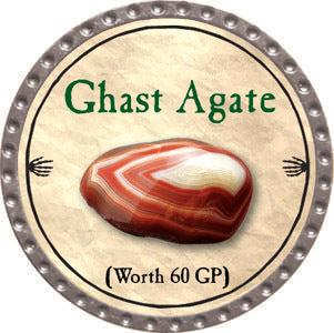 Ghast Agate - 2012 (Platinum) - C37 – Trent Tokens