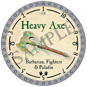Heavy Axe - 2024 (Platinum) - UC – Trent Tokens