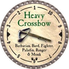 Heavy Crossbow - 2008 (Platinum) - C37 – Trent Tokens