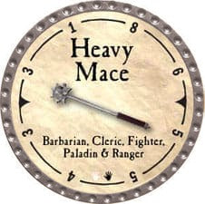 Heavy Mace - 2007 (Platinum) - C17 – Trent Tokens