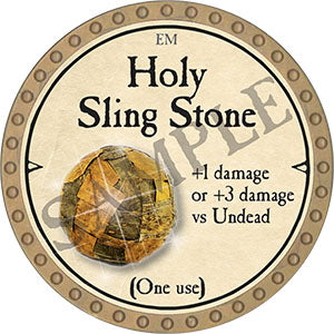 Holy Sling Stone - 2021 (Gold) – Trent Tokens
