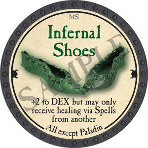 Infernal Shoes - 2018 (Onyx) - C26 – Trent Tokens