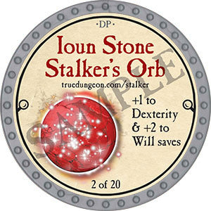 Ioun Stone Stalker's Orb - 2023 (Platinum) - C37 – Trent Tokens