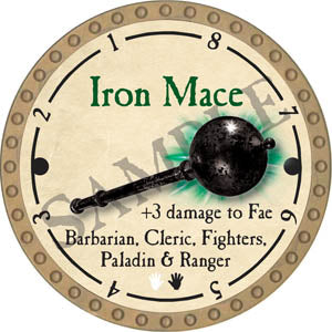 Iron Mace - 2017 (Gold) - UC – Trent Tokens