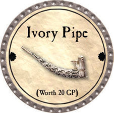 Ivory Pipe - 2011 (Platinum) – Trent Tokens