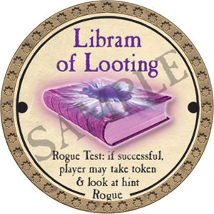 Libram of Looting - 2017 (Gold) - C115 – Trent Tokens