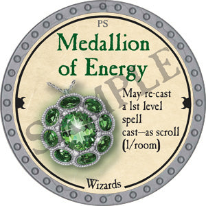 Medallion of Energy - 2018 (Platinum) - UC – Trent Tokens