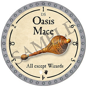 Oasis Mace - 2024 (Platinum) – Trent Tokens