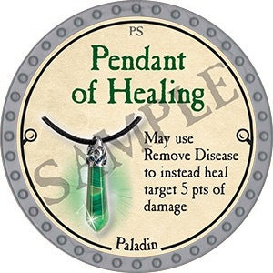 Pendant of Healing - 2023 (Platinum) - UC – Trent Tokens
