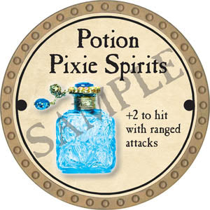 Potion Pixie Spirits - 2017 (Gold) - C – Trent Tokens