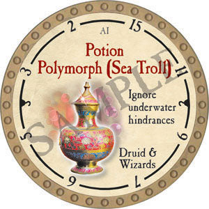 Potion Polymorph (Sea Troll) - 2022 (Gold) - R – Trent Tokens