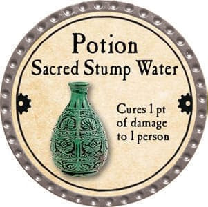 Potion Sacred Stump Water - 2013 (Platinum) – Trent Tokens
