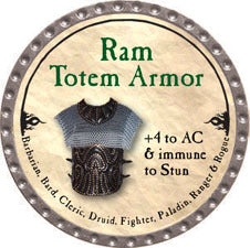Ram Totem Armor - 2010 (Platinum) – Trent Tokens