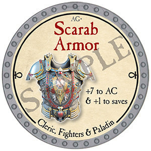 Scarab Armor - 2024 (Platinum) - R – Trent Tokens