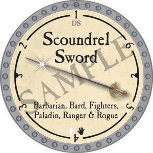 Scoundrel Sword - 2022 (Platinum) – Trent Tokens