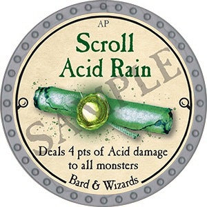 Scroll Acid Rain - 2023 (Platinum) – Trent Tokens