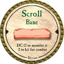 Scroll Bane - 2008 (Gold) - UC – Trent Tokens