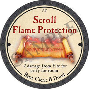 Scroll Flame Protection - 2019 (Onyx) - C26 – Trent Tokens