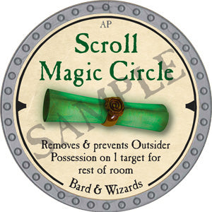 Scroll Magic Circle - 2019 (Platinum) - UC – Trent Tokens