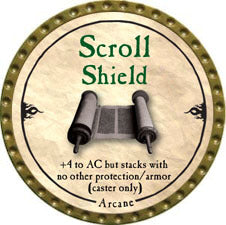 Scroll Shield - 2010 (Gold) – Trent Tokens