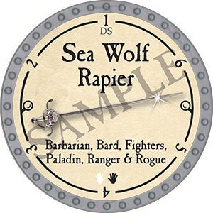 Sea Wolf Rapier - 2023 (Platinum) – Trent Tokens