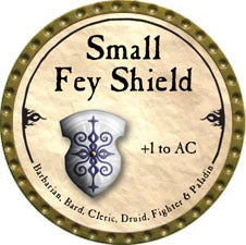 Small Fey Shield - 2010 (Gold) – Trent Tokens