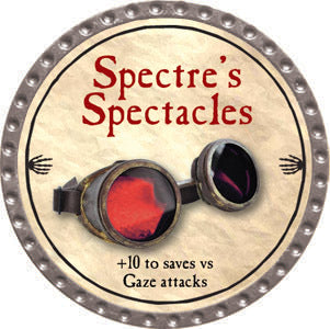 Spectre’s Spectacles - 2012 (Platinum) - C37 – Trent Tokens