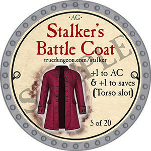 Stalker's Battle Coat - 2023 (Platinum) - C116 – Trent Tokens