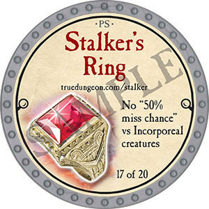Stalker's Ring - 2023 (Platinum) - C97 – Trent Tokens