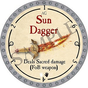 Sun Dagger - 2023 (Platinum) – Trent Tokens