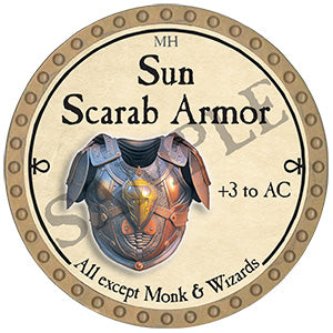 Sun Scarab Armor - 2024 (Gold) - C – Trent Tokens